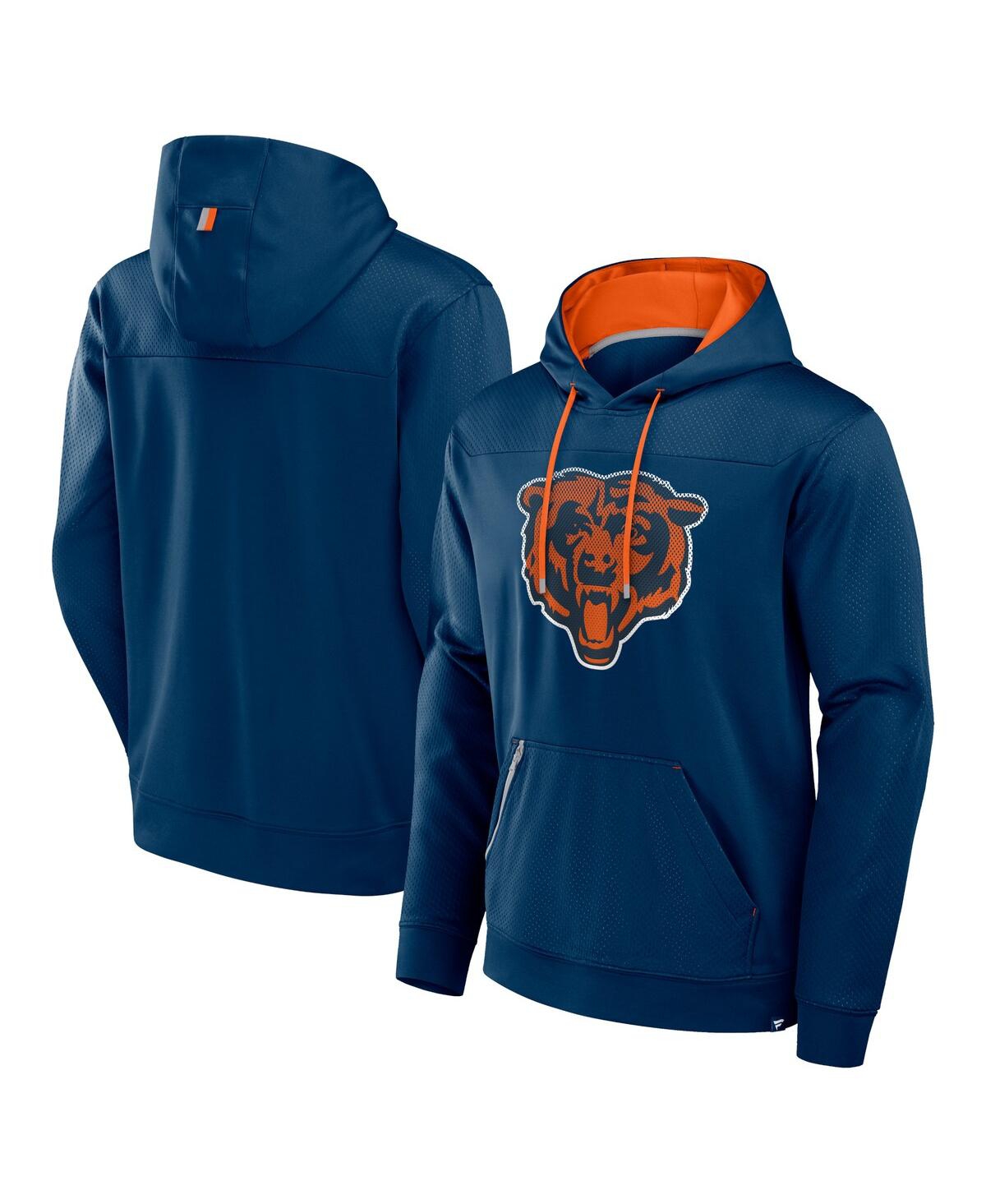 Click here for Fanatics Mens Navy Chicago Bears Defender Pullover... prices
