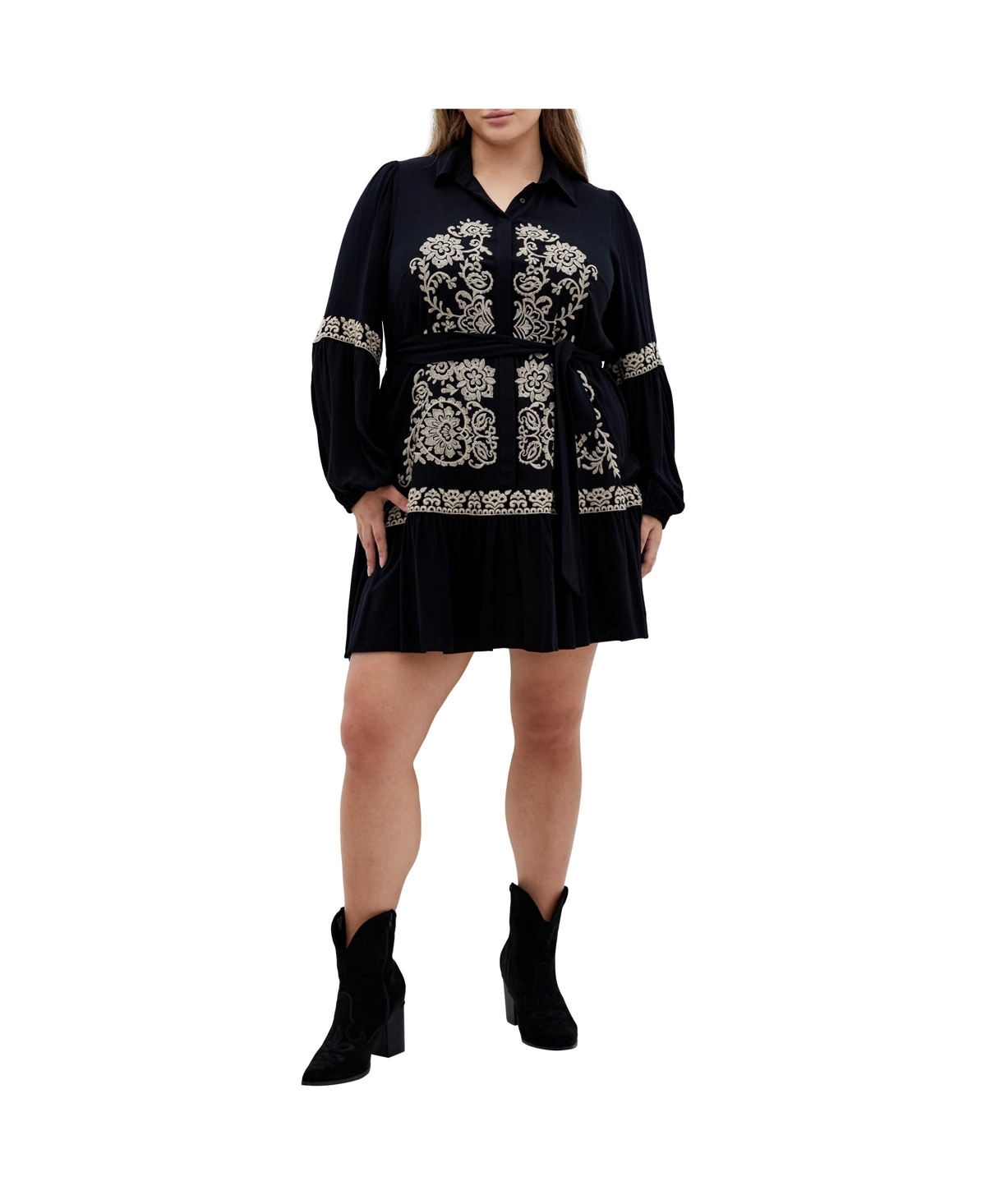 Click here for City Chic Plus Size Marlie Dress - Black prices