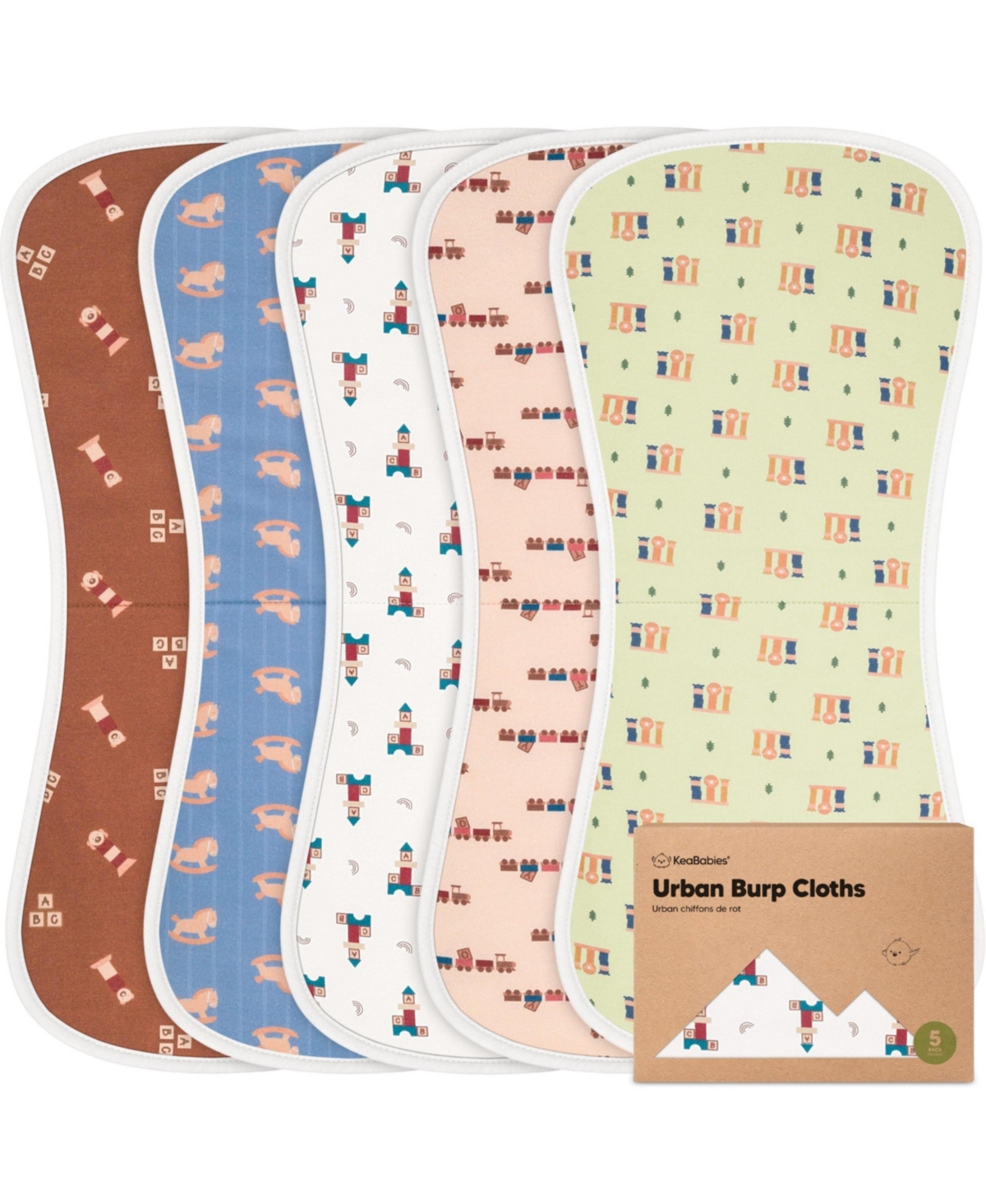 Click here for 5pk Urban Baby Burp Cloths  Organic Burping Cloth... prices