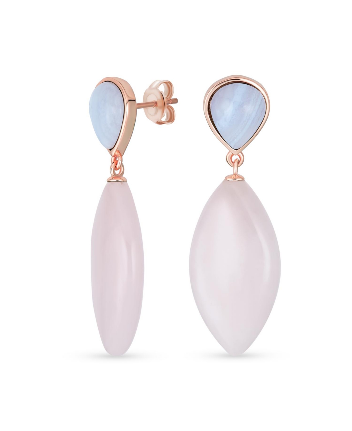 Click here for Bling Jewelry Geometric Rhombus Teardrop Stone Dan... prices