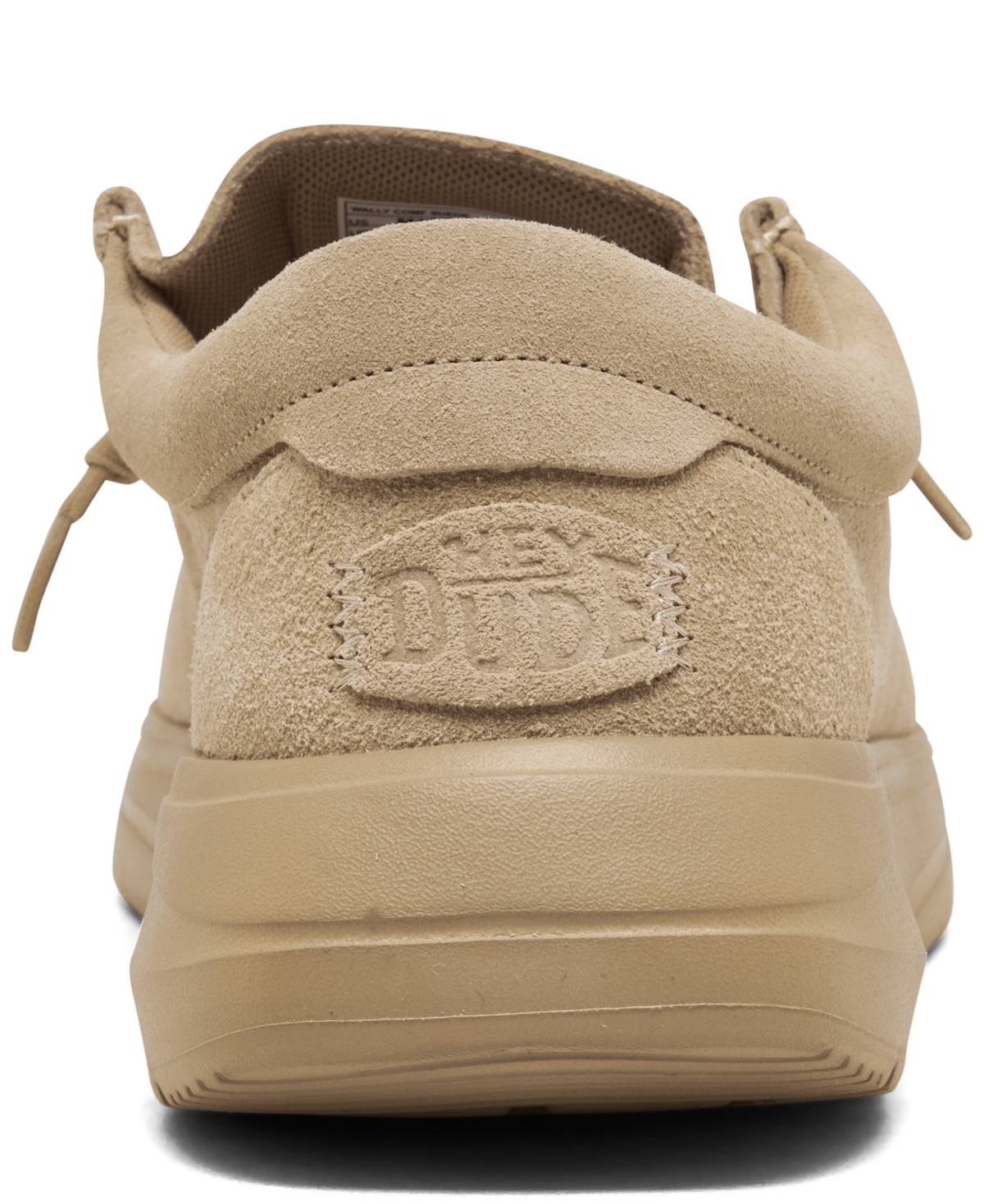 Hey Dude Men's Wally Comf Suede Casual Sneakers From Finish Line In ...