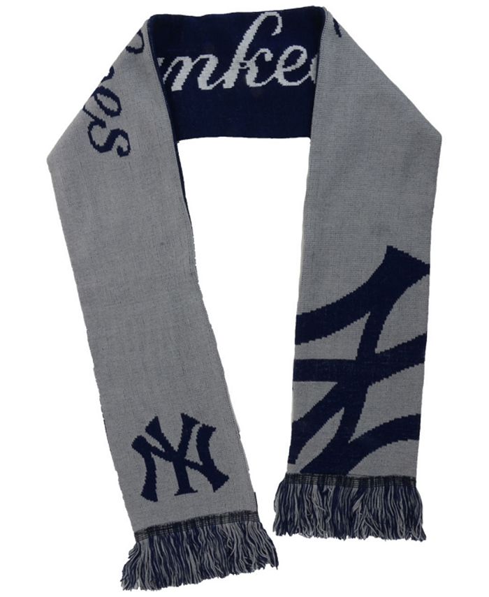 Forever Collectibles New York Yankees Reversible Split Logo Scarf - Macy's