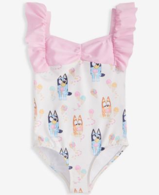 Dreamwave Little Girls Bluey One-Piece Swimsuit - Macy's