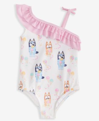Dreamwave Toddler Girls Bluey One-Piece Swimsuit - Macy's