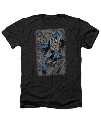 Batman Men's Detective 487 Distress Adult Heather Tee / T-Shirt - Macy's