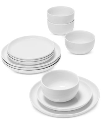 The Cellar James 12 Pc. Low Coupe Dinnerware Set, Exclusively at Macy's ...