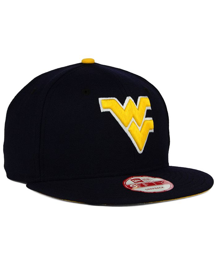 New Era West Virginia Mountaineers Core 9FIFTY Snapback Cap - Macy's