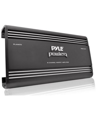 Pyle 4-Channel Bridgeable MOSFET Car Amplifier, 4000 Watts - Macy's