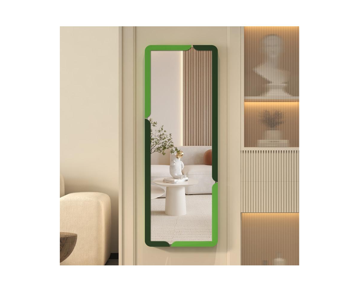Click here for Vlsrka Color Block Full Length Mirror - Green prices