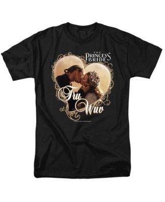 Princess Bride Mens Tru Wuv Short Sleeve Adult Tee / T-Shirt - Macy's