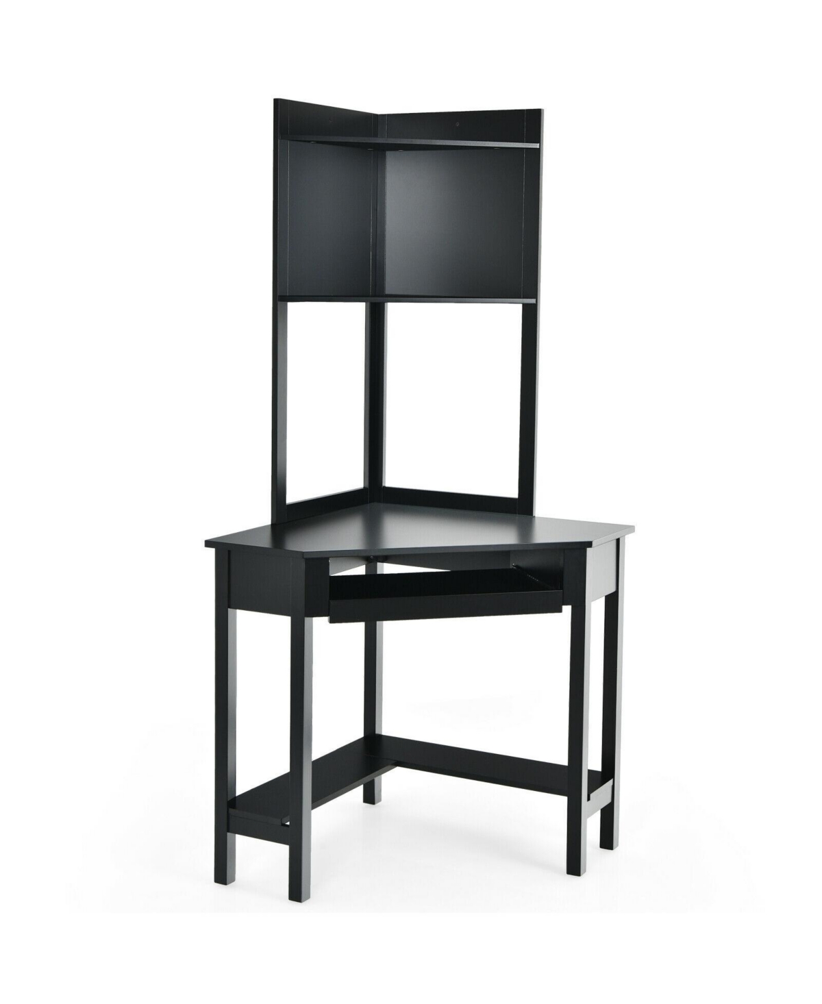 Click here for Gouun Corner Computer Desk with Hutch and Storage... prices