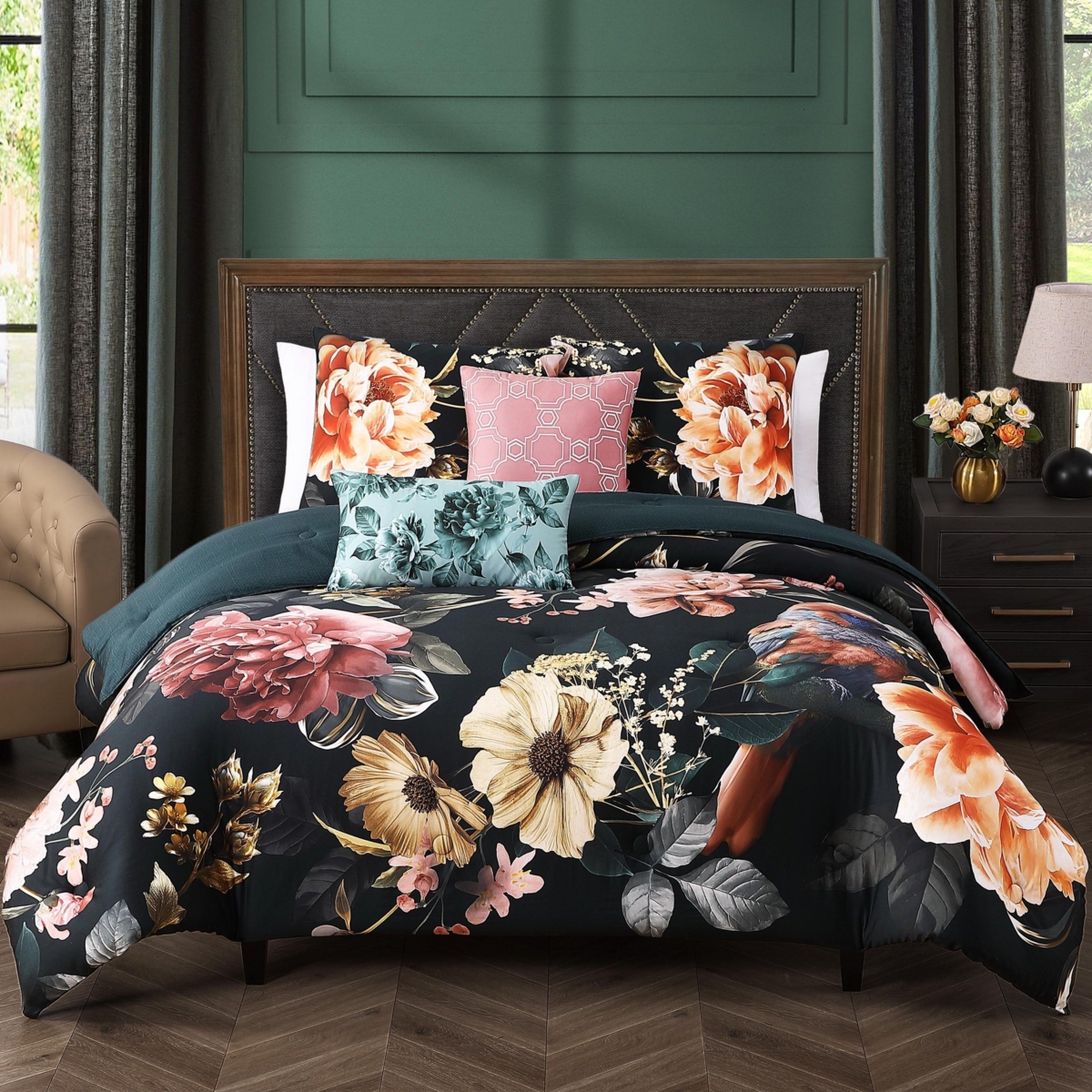 Click here for Bebejan Botanical Birds Bedding 200 Thread Count 1... prices