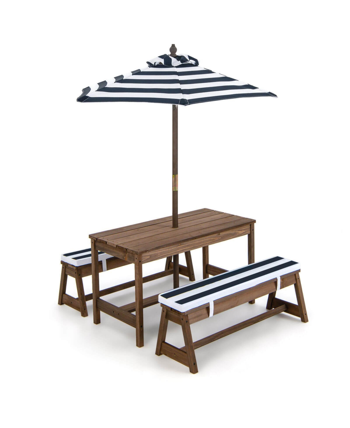 Click here for Gouun Kids Picnic Table and Bench Set with Cushion... prices