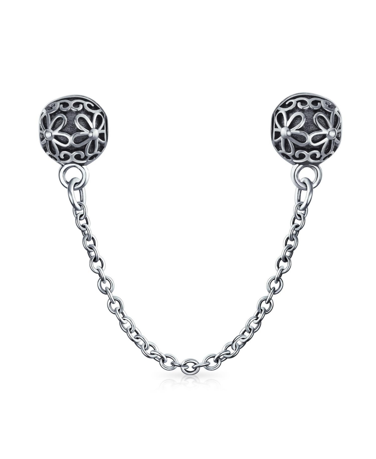 Click here for Bling Jewelry Double Daisy Clasp Spacer Charm Flor... prices