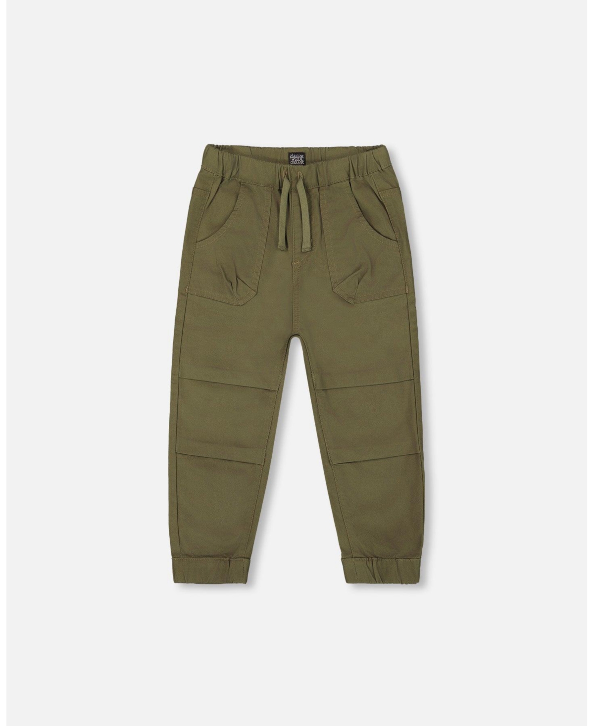 Click here for Deux par Deux Big Boys Stretch Twill Jogger Pant D... prices