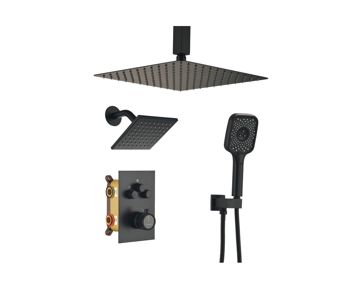 Click here for Casainc Rainfall Symphony 3-Function Dual Shower H... prices