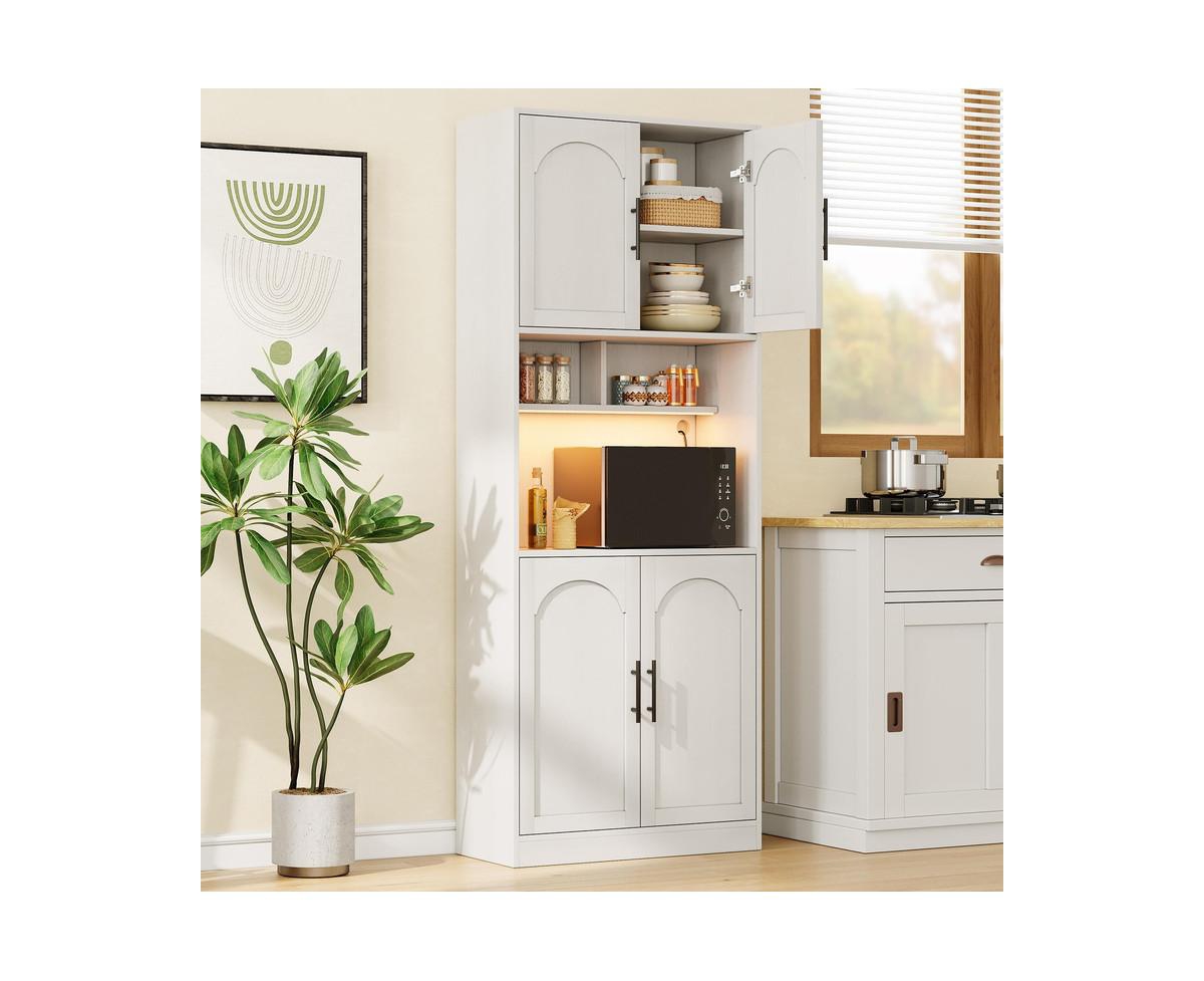 Click here for gaomon 71 Tall Kitchen Pantry Storage Cabinet  Kit... prices