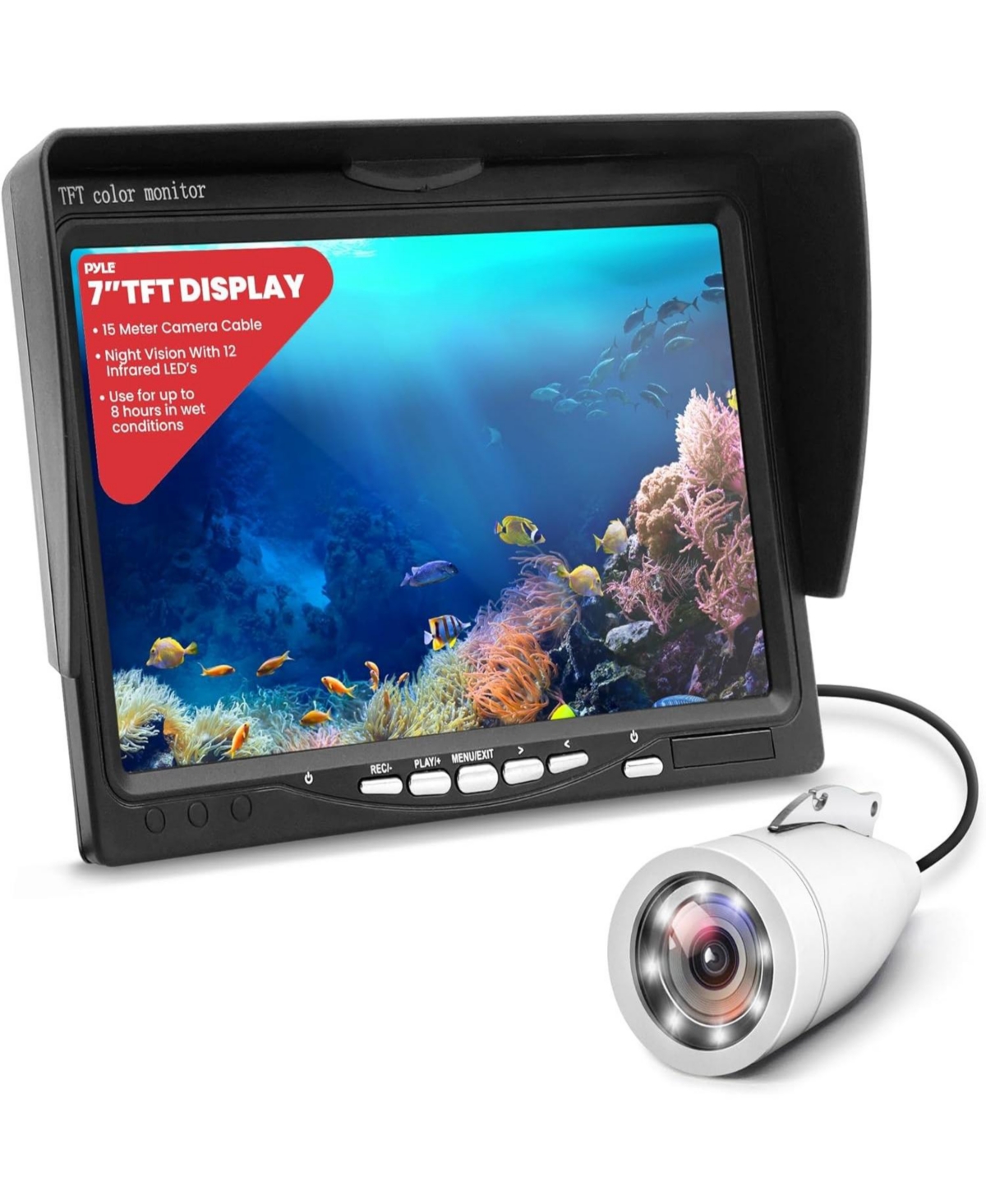 Click here for Pyle 7 Lcd Monitor Underwater Fishing Camera  1000... prices