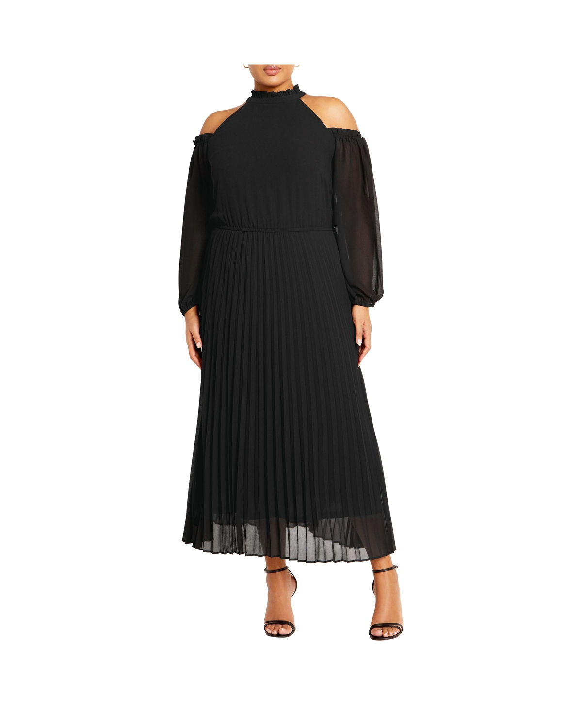 Click here for City Chic Plus Size Promise Maxi Dress - Black prices