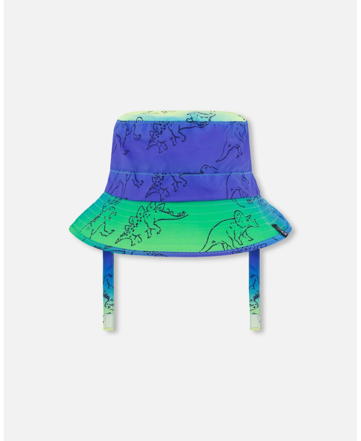 Click here for Deux par Deux Toddler Printed Beach Hat Vibrant Bl... prices