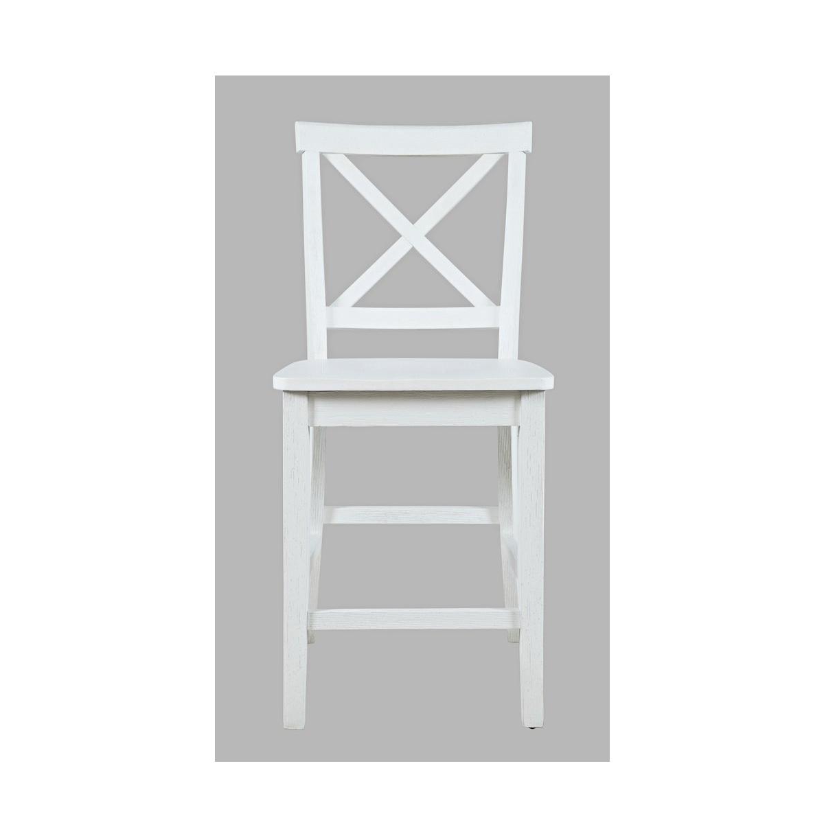 Click here for Jofran Eastern Tides Coastal Wire-Brushed Wood X-B... prices