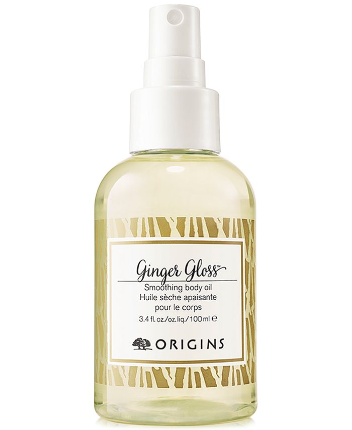 Origins Ginger Gloss Smoothing Body Oil, 3.4 oz - Macy's