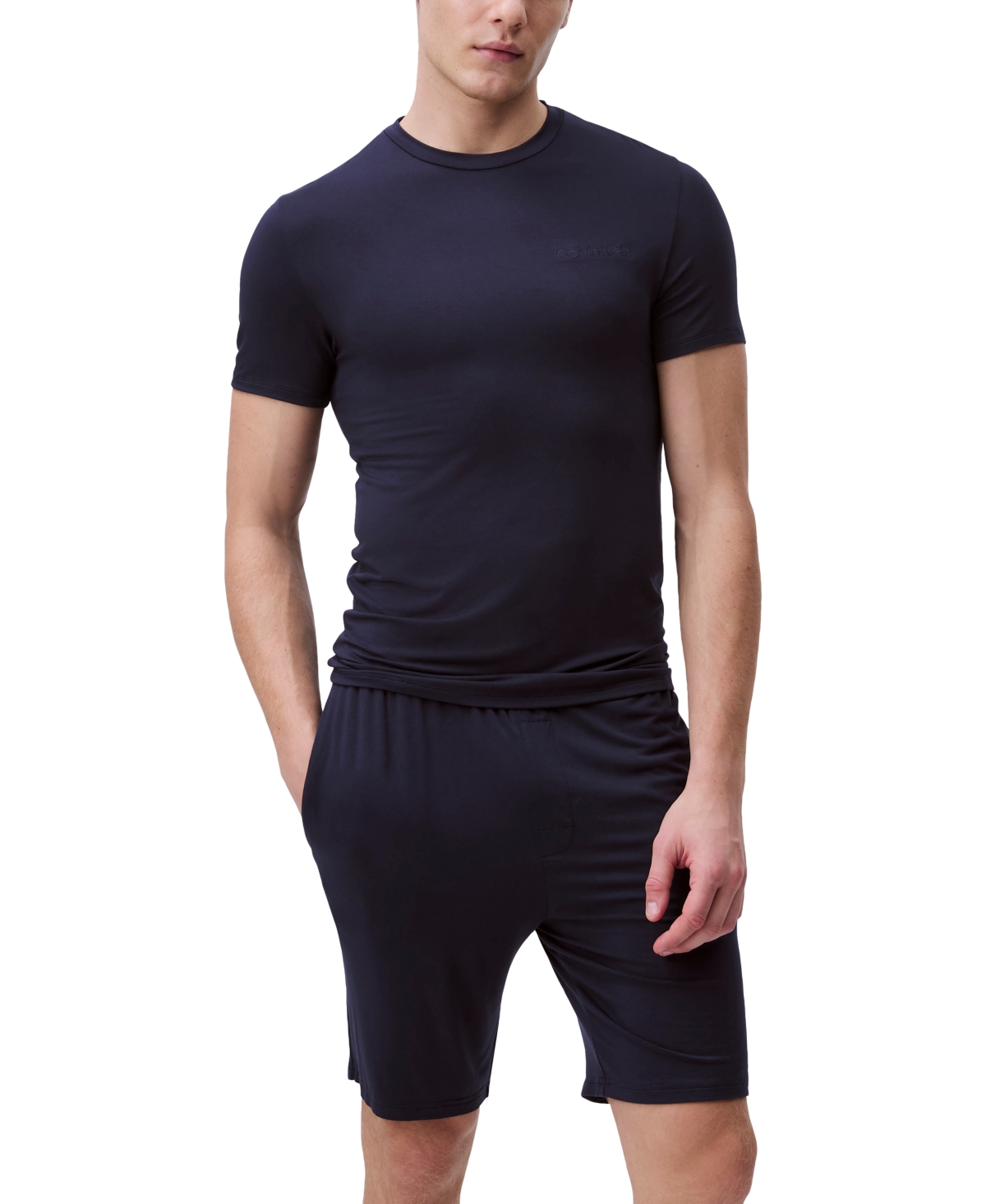 Click here for Calvin Klein Mens UltraSoft Stretch Sleep Shorts -... prices