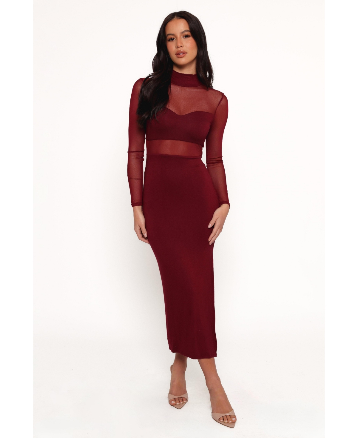Click here for Petal and Pup Womens Farrow Long Sleeve Midi Dress... prices