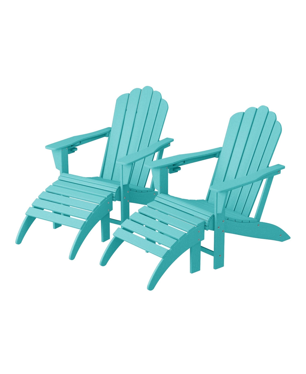 Click here for WestinTrends 4-Piece Outdoor Patio Hdpe Adirondack... prices