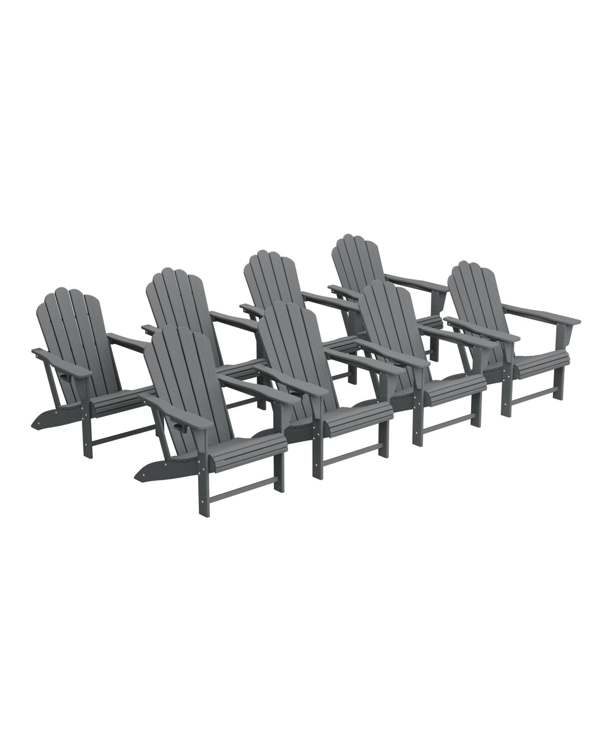 Click here for WestinTrends Outdoor Patio Hdpe Adirondack Chairs... prices