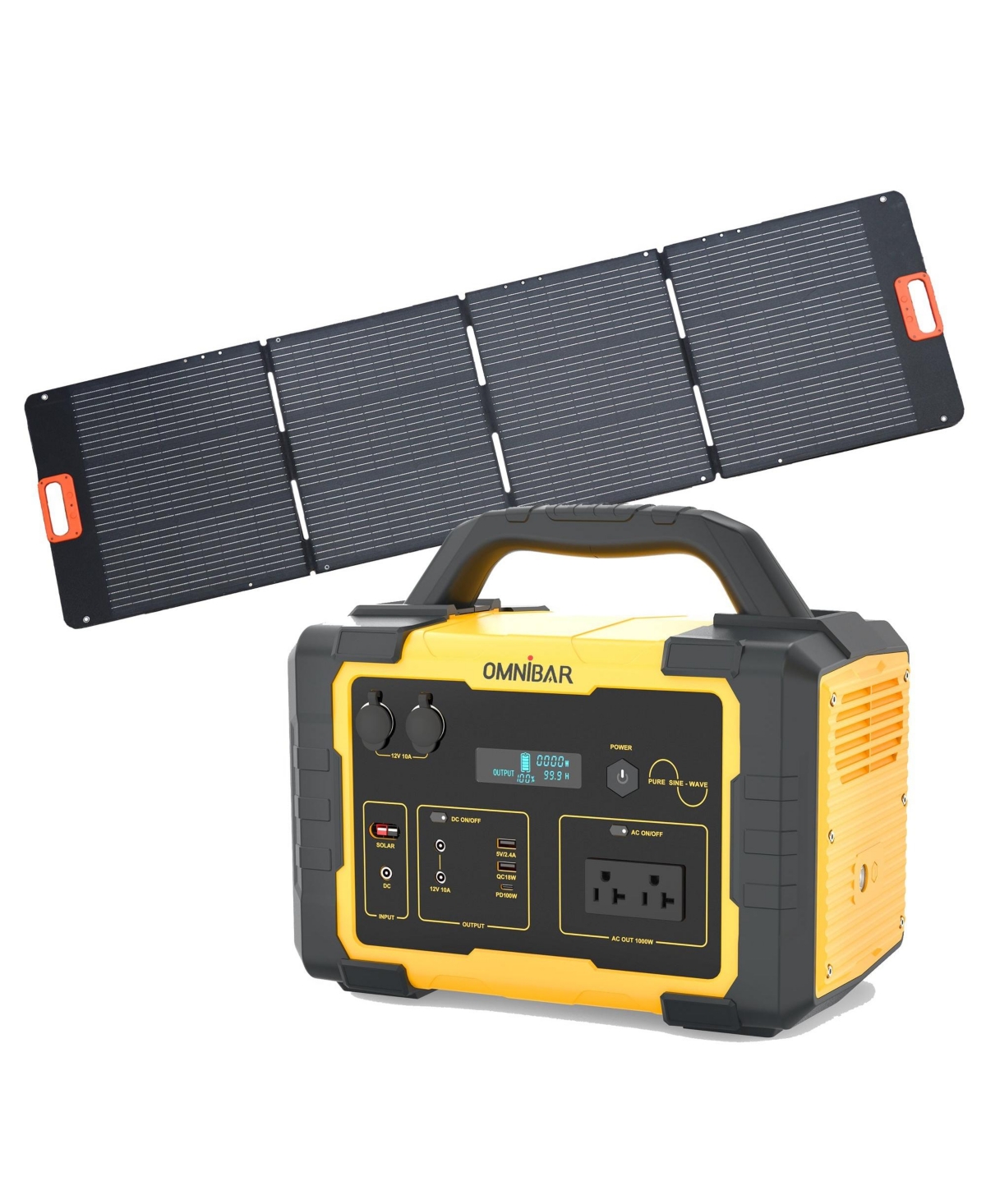 Click here for Mondawe 1000W Portable Power Station with 200W Sol... prices
