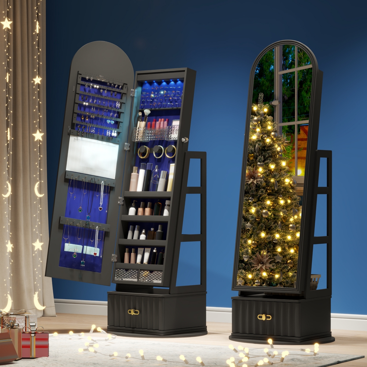 Click here for Vlsrka Led Full Length Mirror - White prices