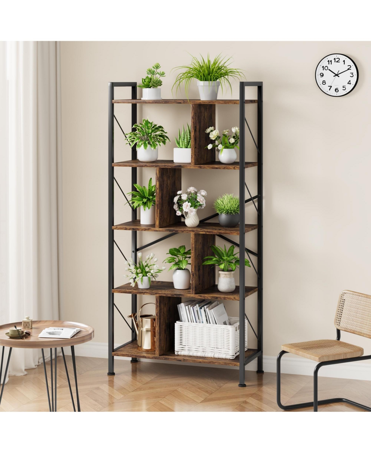 Click here for gaomon 61 Inch Tall Industrial Book Shelf with Ope... prices
