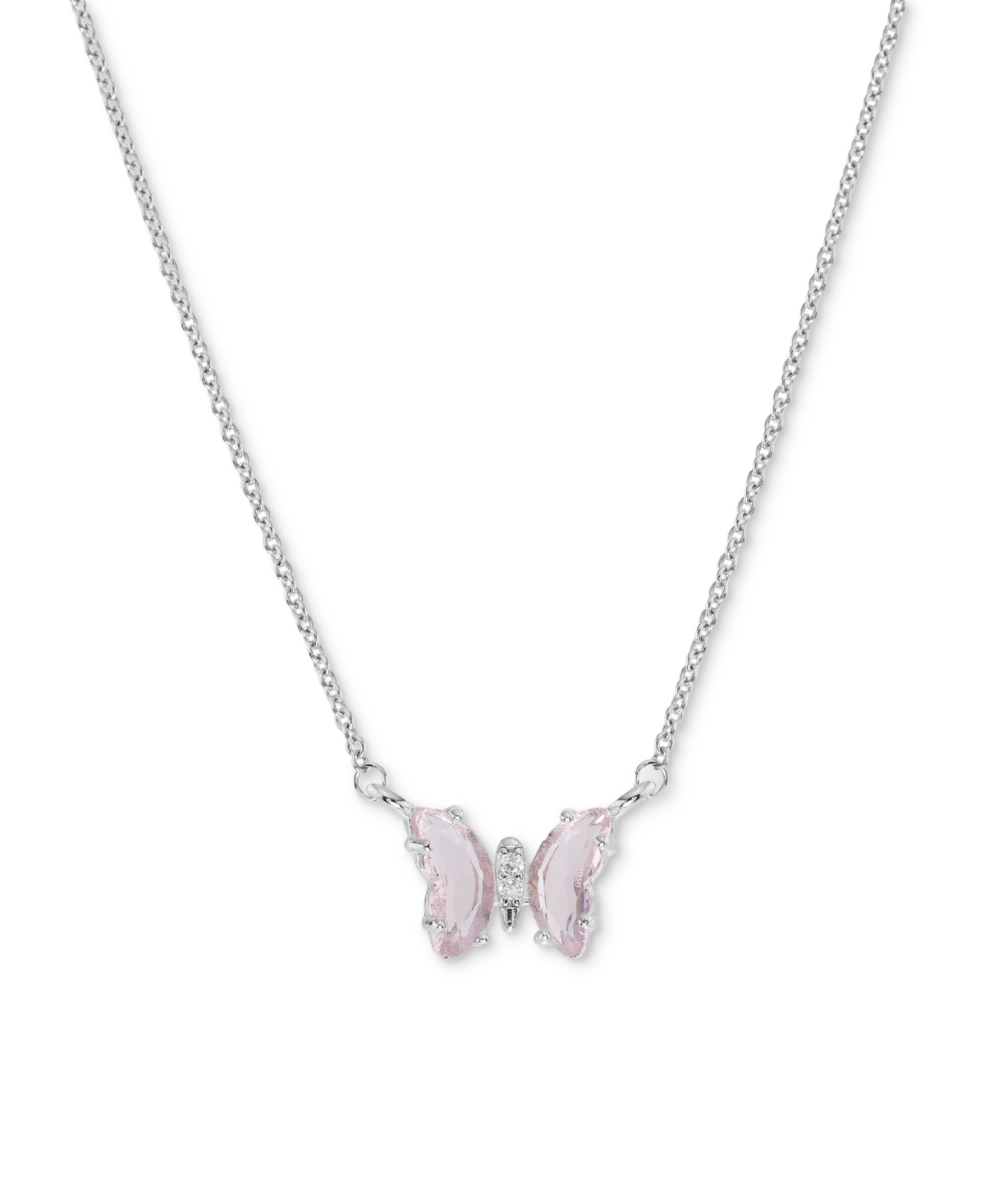 Click here for Crystal Multicolor Butterfly Pendant Necklace in 1... prices