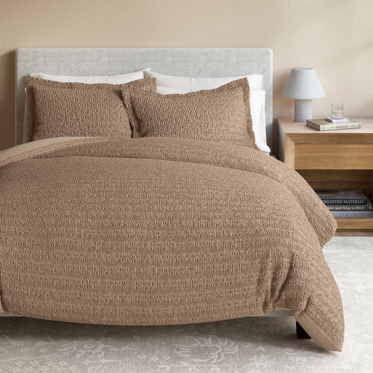 Click here for Linery & Co. 100 Cotton Reversible Honeycomb Waffl... prices