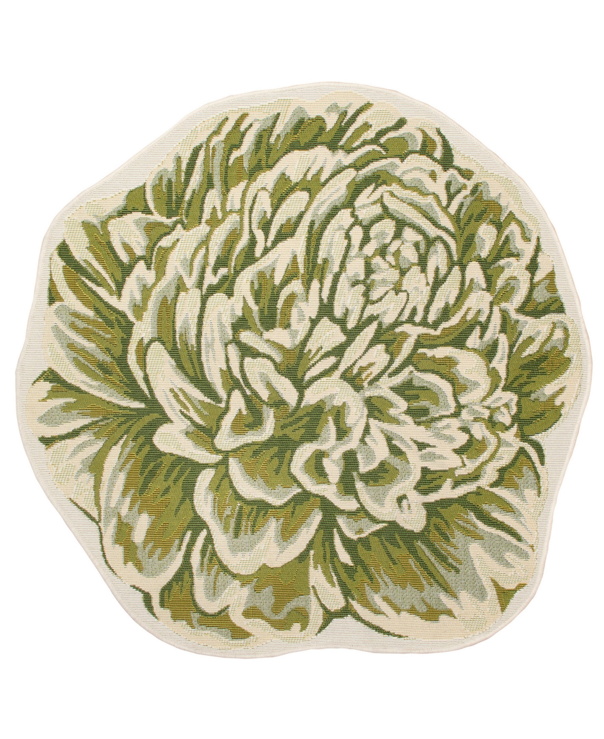 Click here for Liora Manne Esencia Peony 33x33 Novelty Area Rug -... prices
