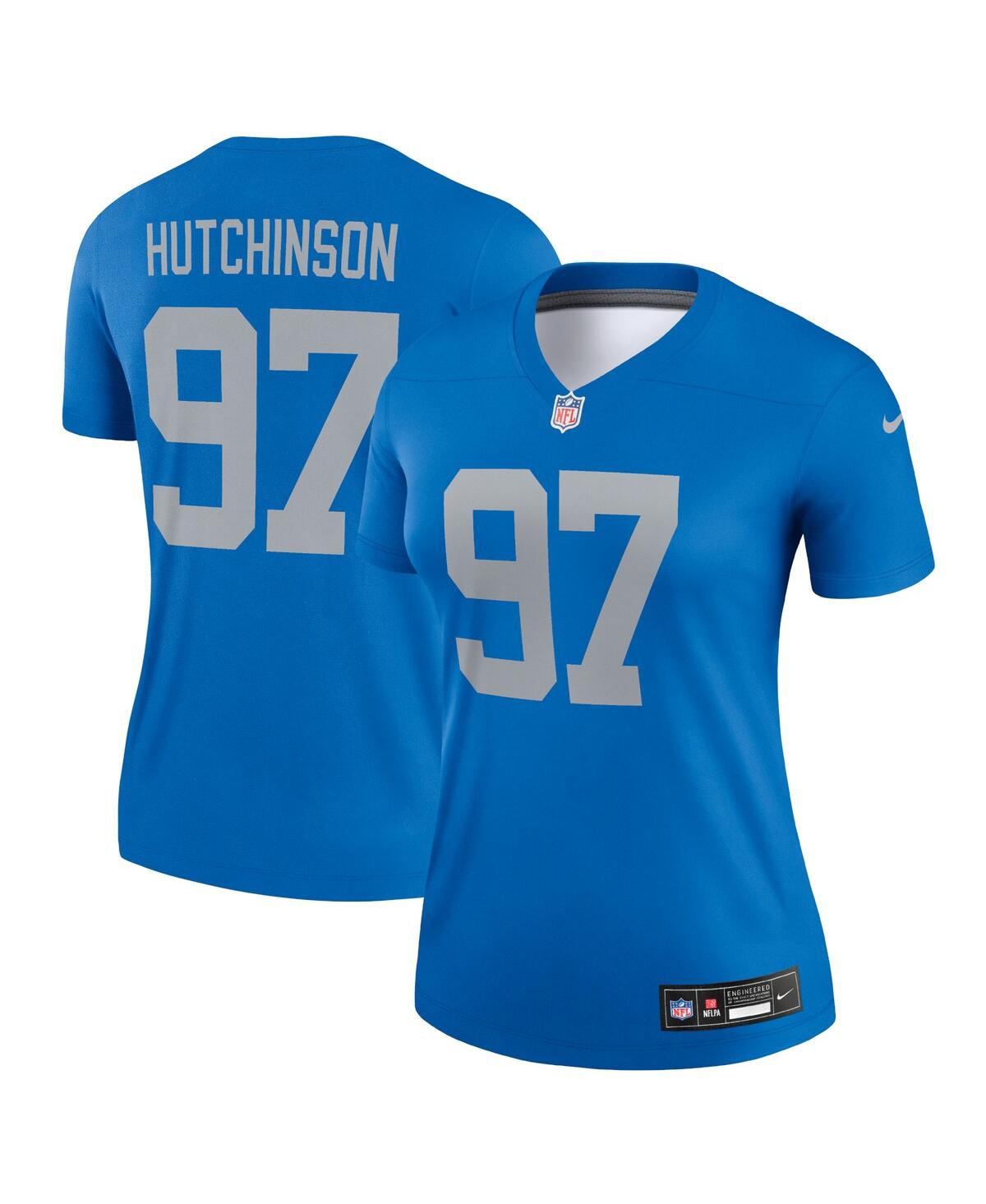 Click here for Nike Womens Aidan Hutchinson Blue Detroit Lions Al... prices
