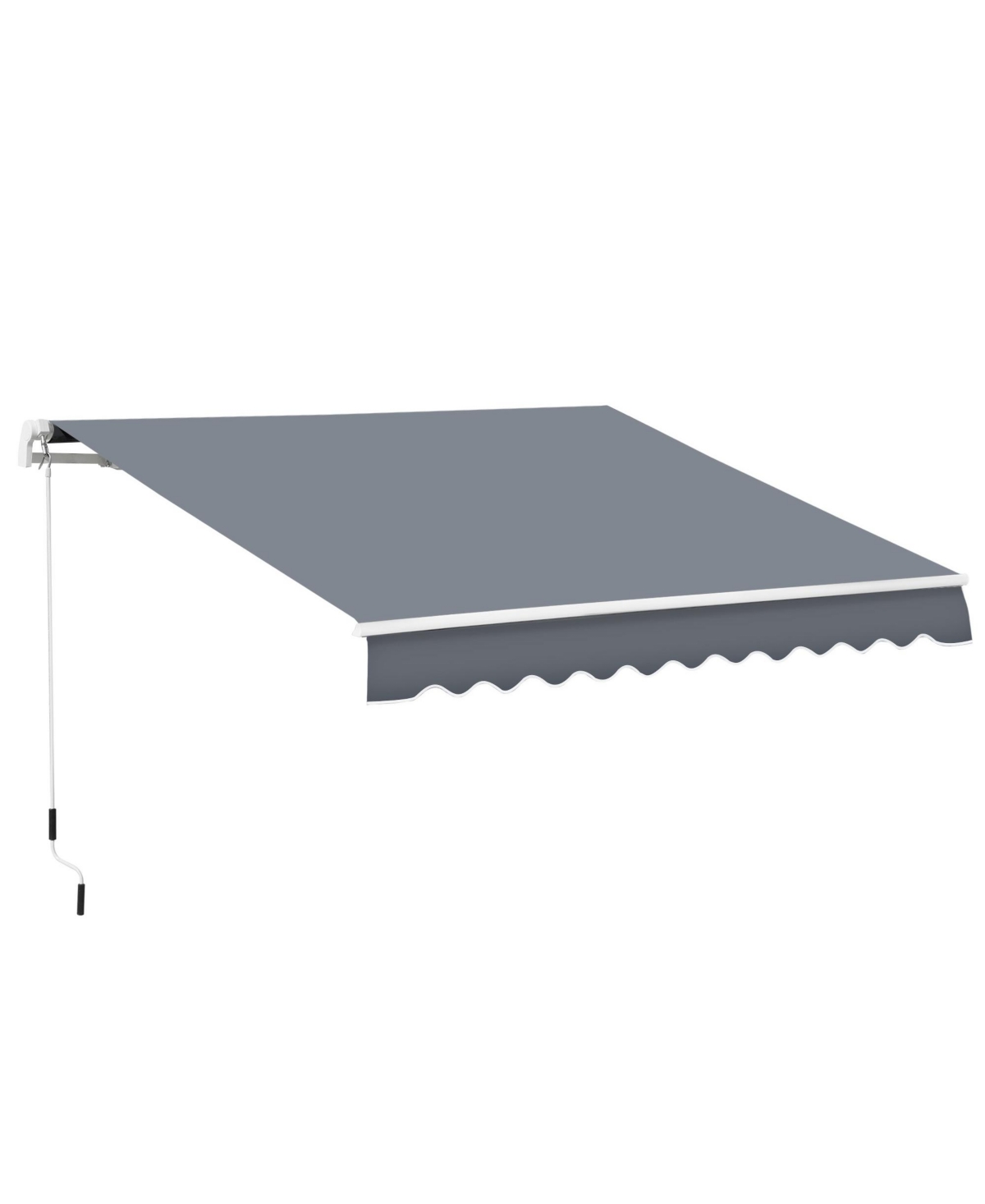 Click here for Outsunny 10 x 8 Manual Retractable Awning Sun Shad... prices
