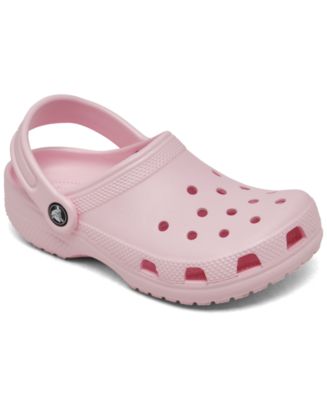 Crocs Little Girls Classic Clog Sandals from Finish Line - Macy's