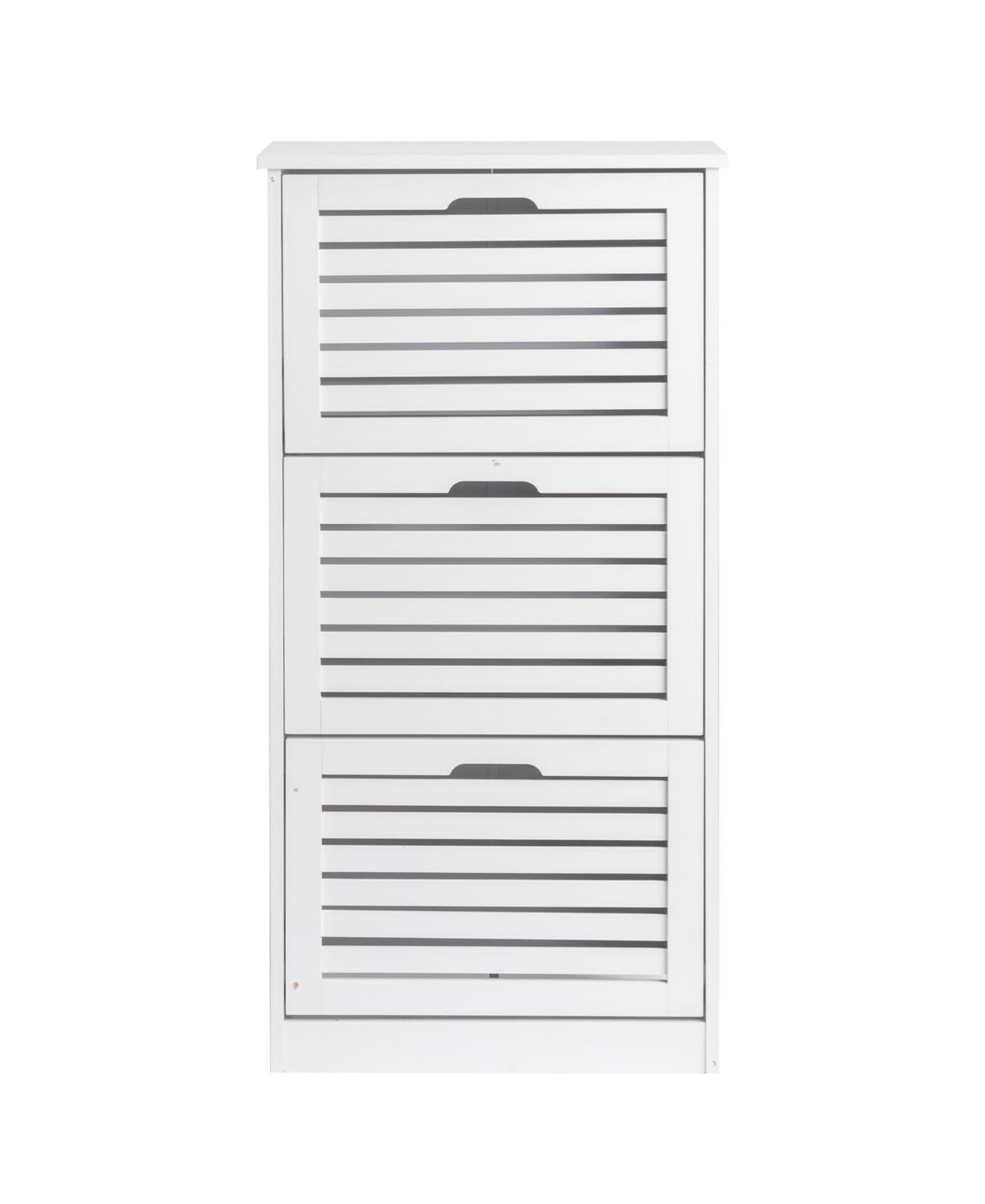 Click here for Slickblue 3-Bucket Louvered Shoe Cabinet for Styli... prices