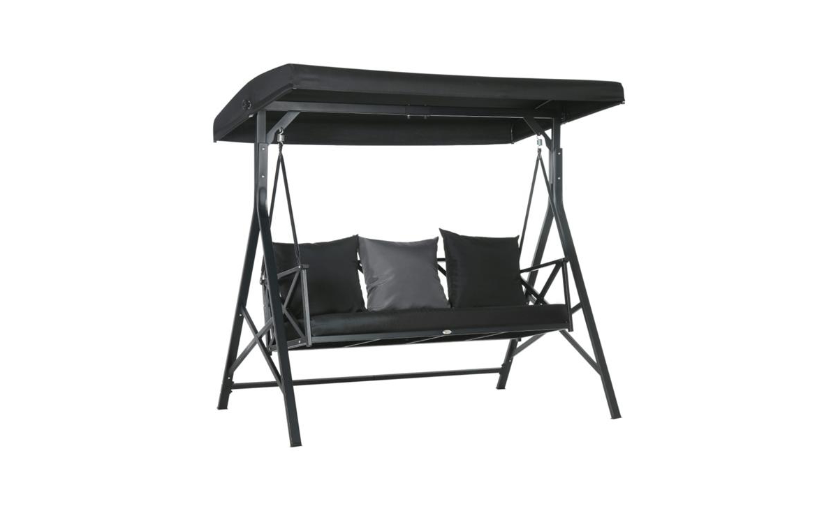 Click here for Slickblue 3-Seat Outdoor Porch Swing with Cushions... prices