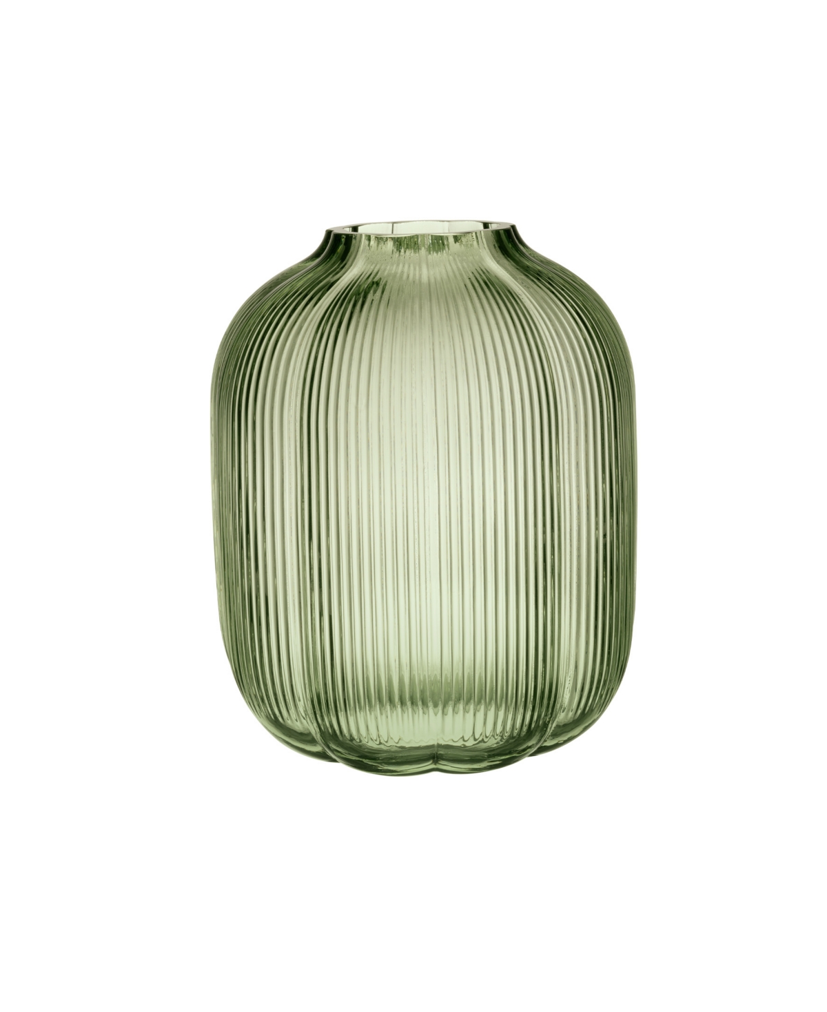 Click here for Villeroy & Boch Fleur Glass Vase  Medium - Olive G... prices