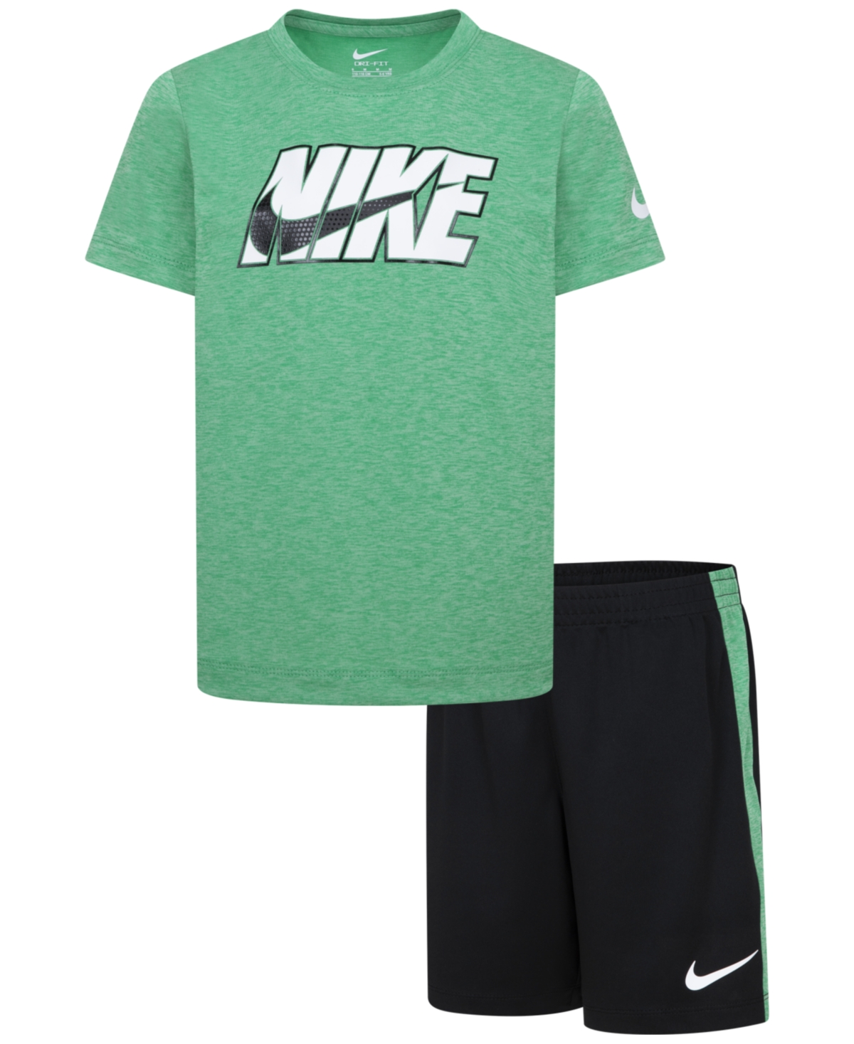 Click here for Nike Little Boys Dri-fit Dropset T-Shirt & Shorts... prices