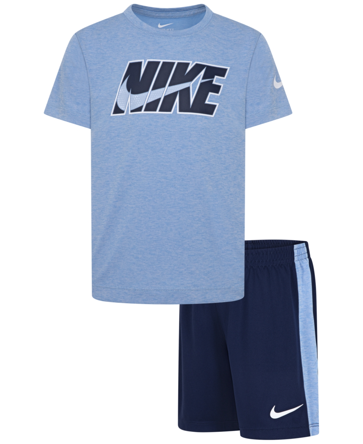 Click here for Nike Little Boys Dri-fit Dropset T-Shirt & Shorts... prices