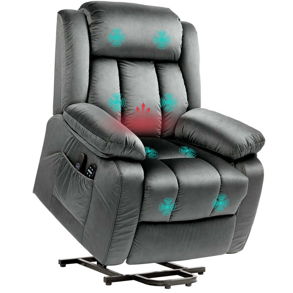 Click here for Homcom Power Lift Recliner Chair with Massage  Ele... prices