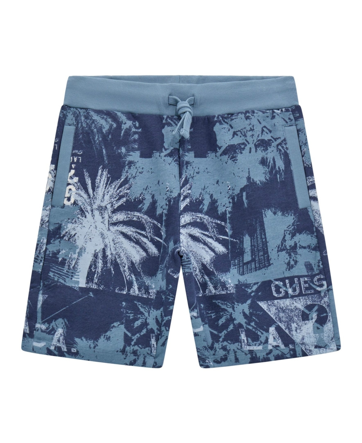 Click here for Guess Big Boys Active Shorts - Blue prices