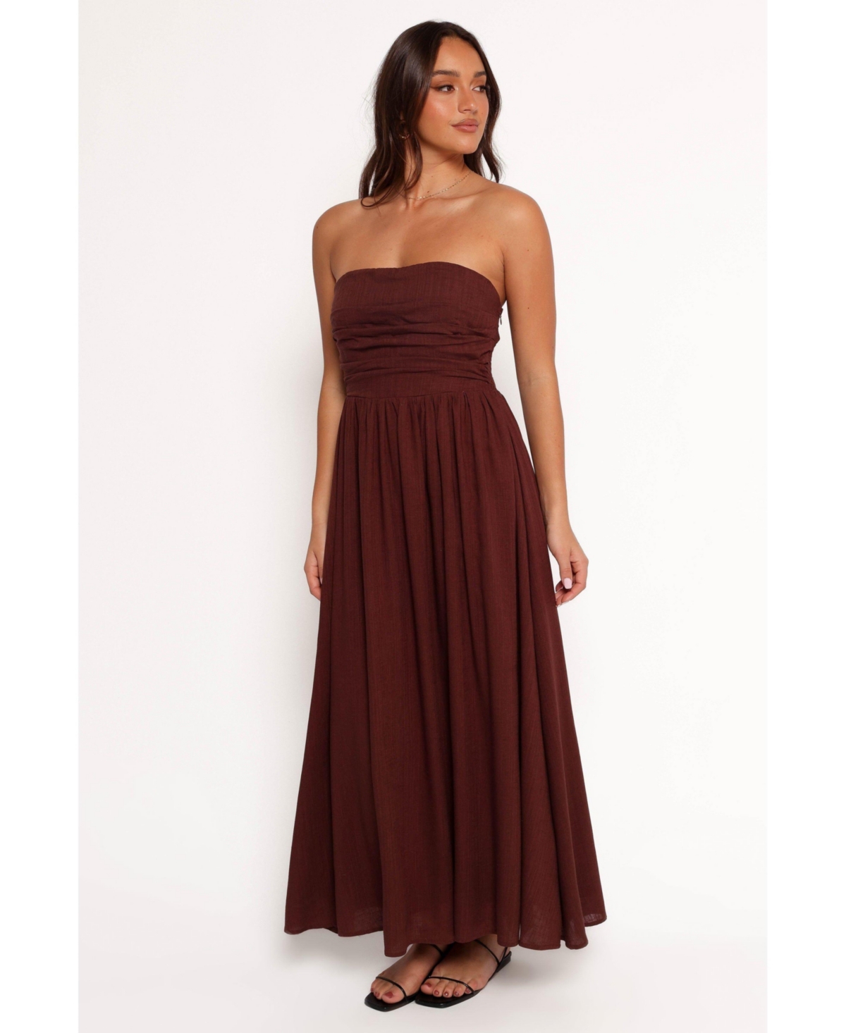 Click here for Petal and Pup Womens Kayt Strapless Dress - Butter... prices