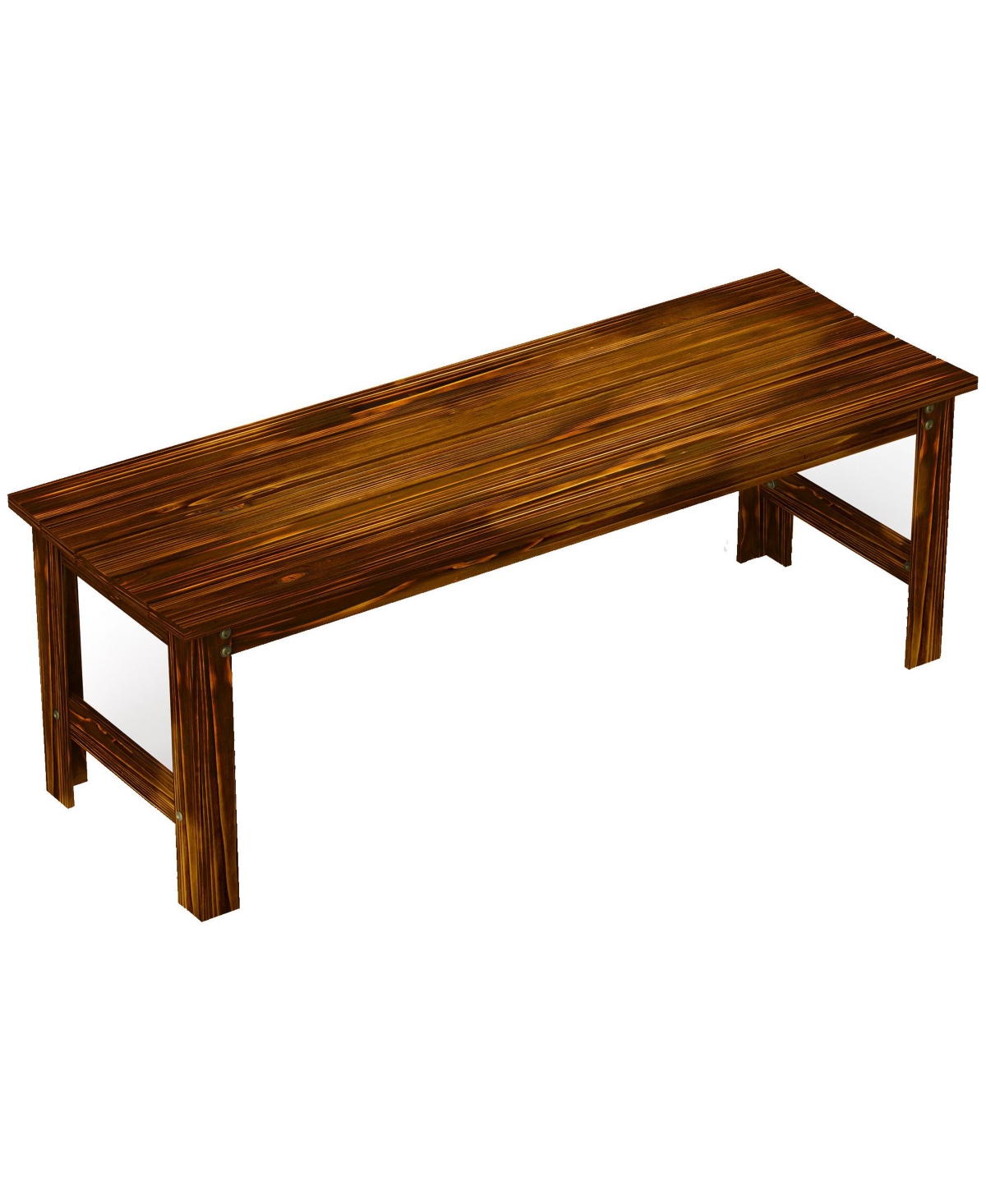 Click here for Outsunny 2-Seat Wood Garden Bench  Patio Bench w/... prices