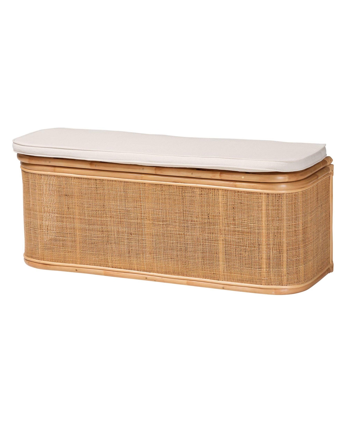 Click here for bali & pari Ishana Bohemian Natural Rattan Storage... prices