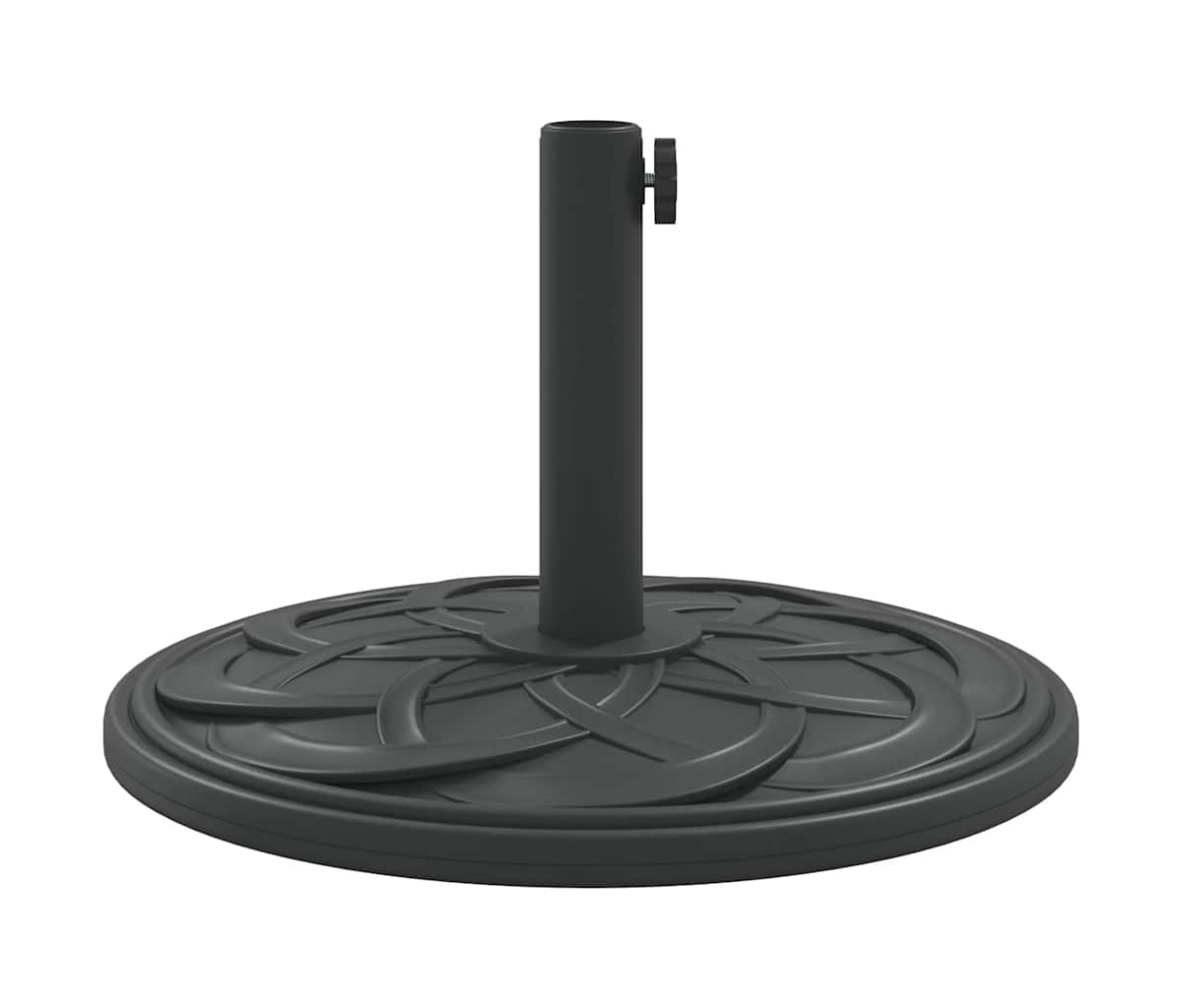 Click here for vidaXL Parasol Base Black Polyethylene  concrete... prices